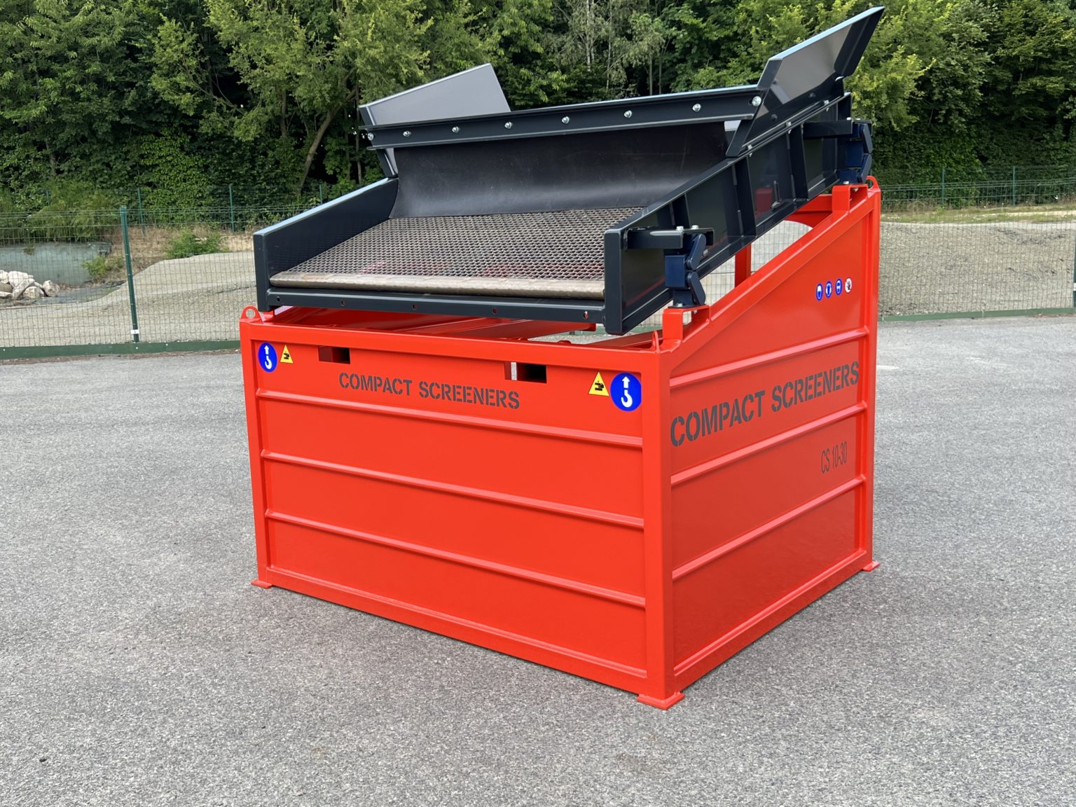 Crible compact CS10-30 électrique 230 volt | HG-TECH.fr