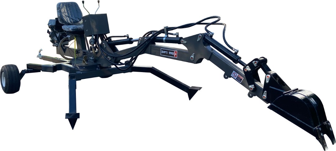 Mini pelle araignée sur tourelle 360 - HG-TECH.fr